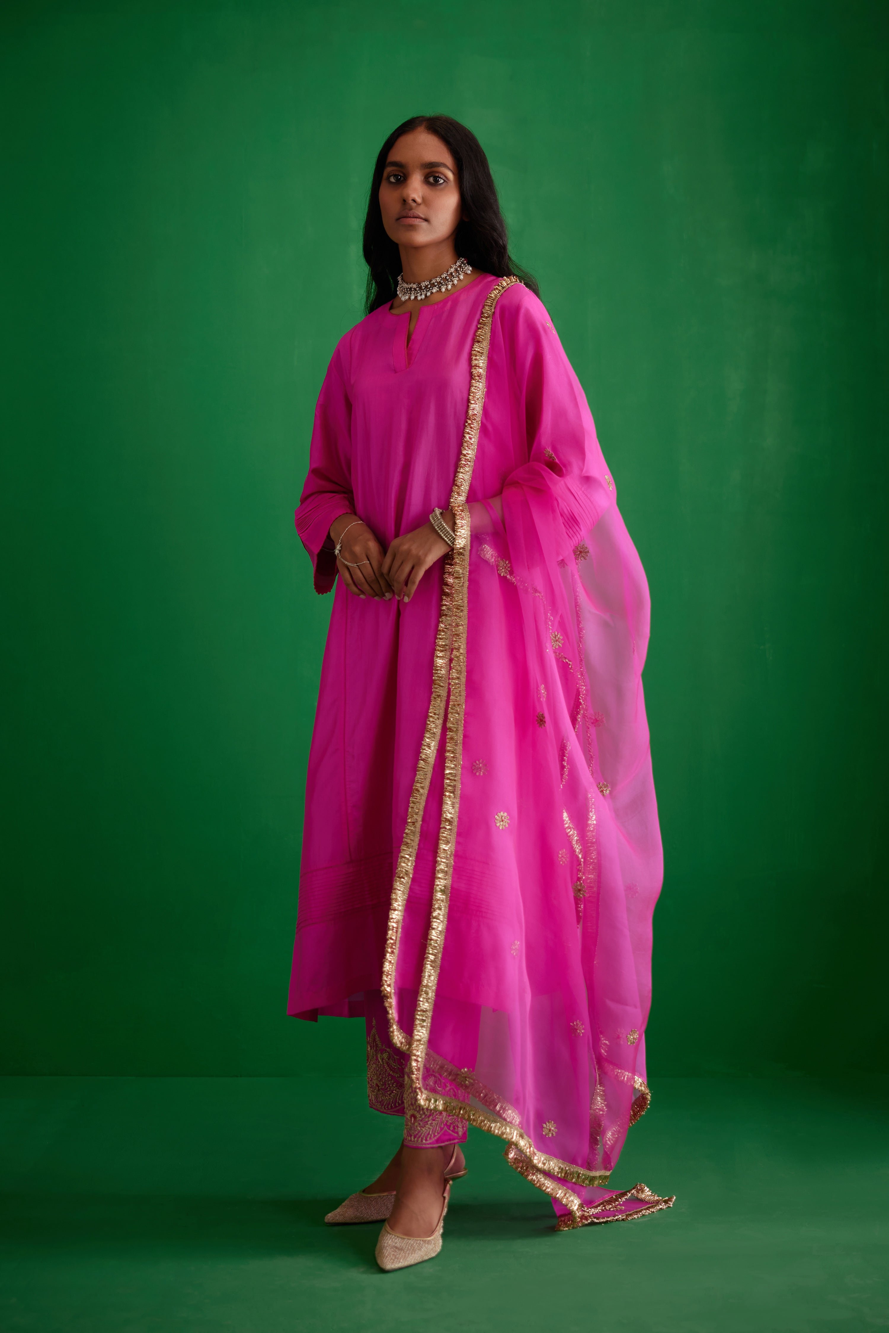 EMBROIDERED TUNIC TROUSER SET – BRIH