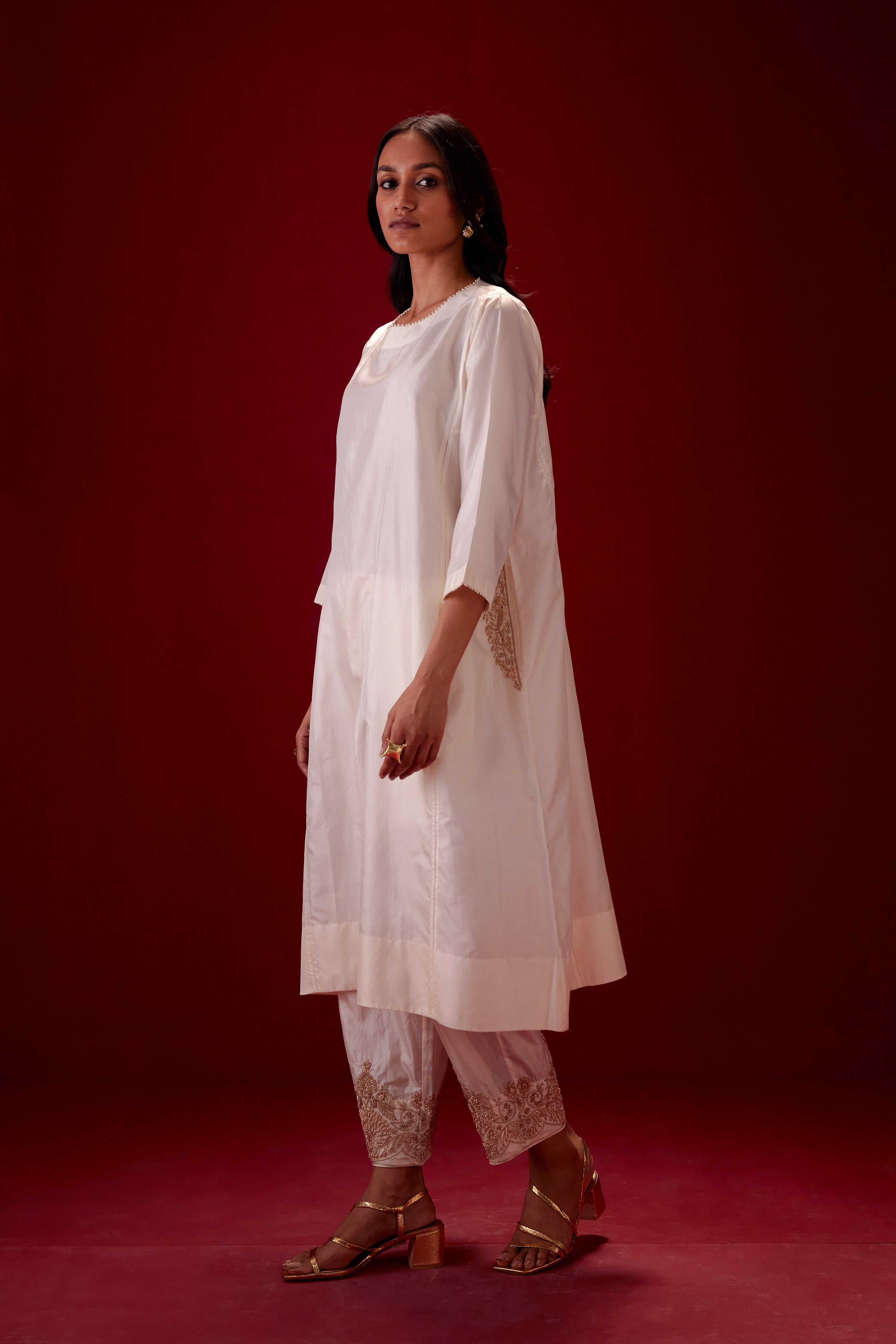 EMBROIDERED TUNIC TROUSER SET – BRIH