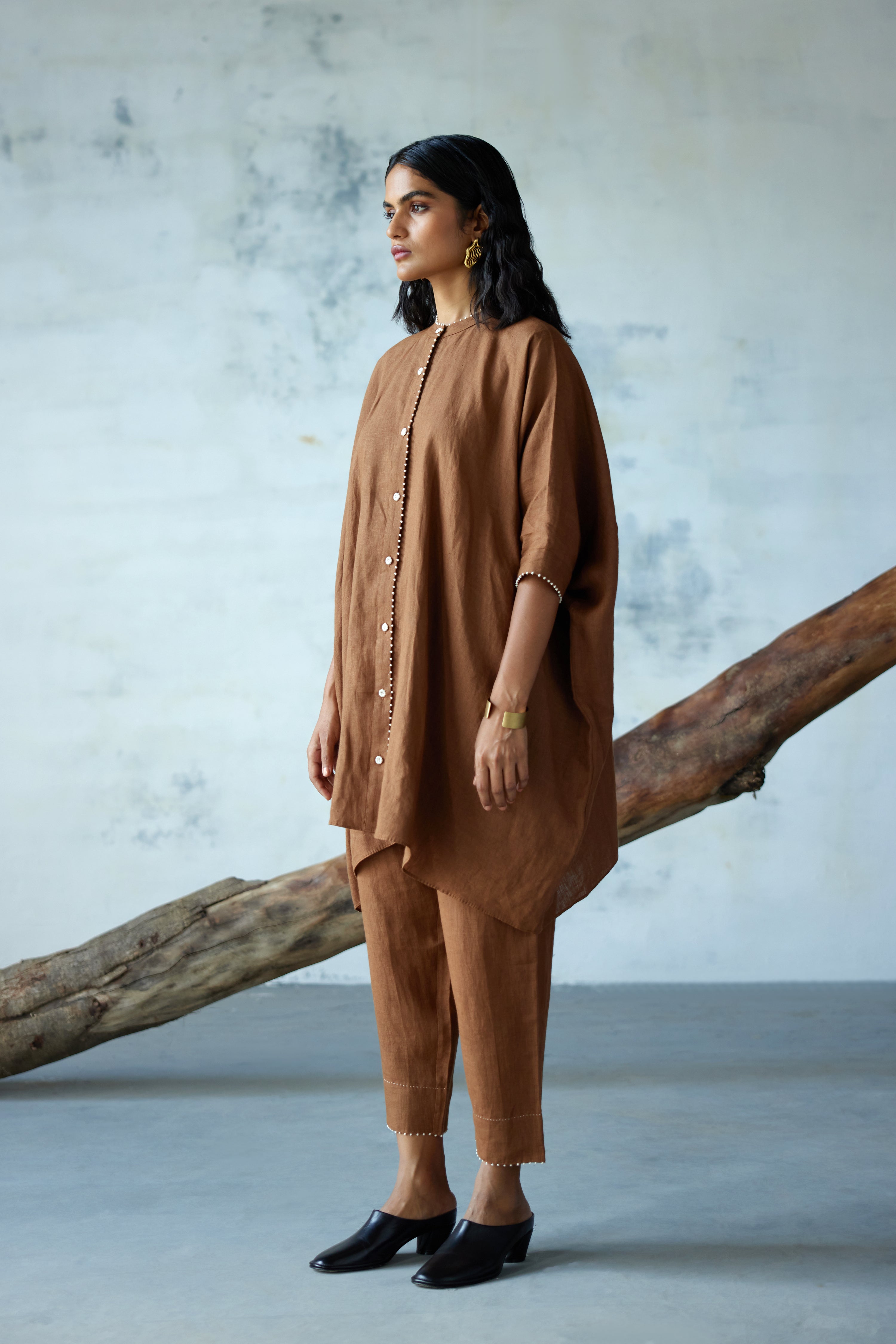 Button-up Tunic with Pants – BRIH